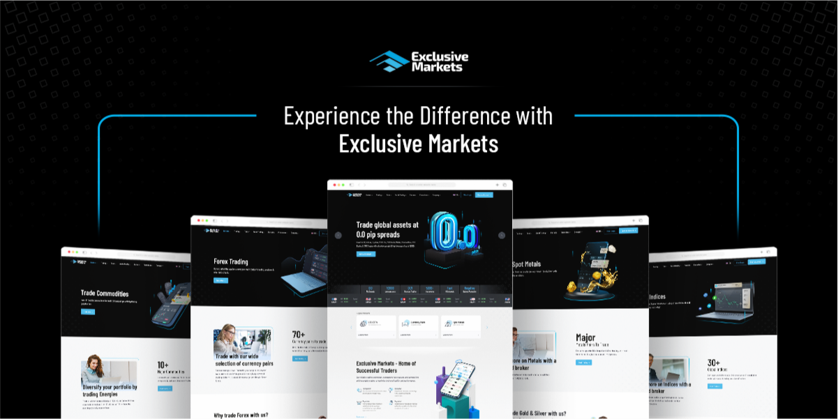 Exclusive Markets Announces the Launch of Brand New Website